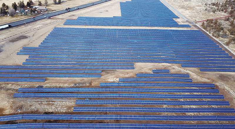 14.2MW photovoltaic power station/ground power station in Oregon, USA ...