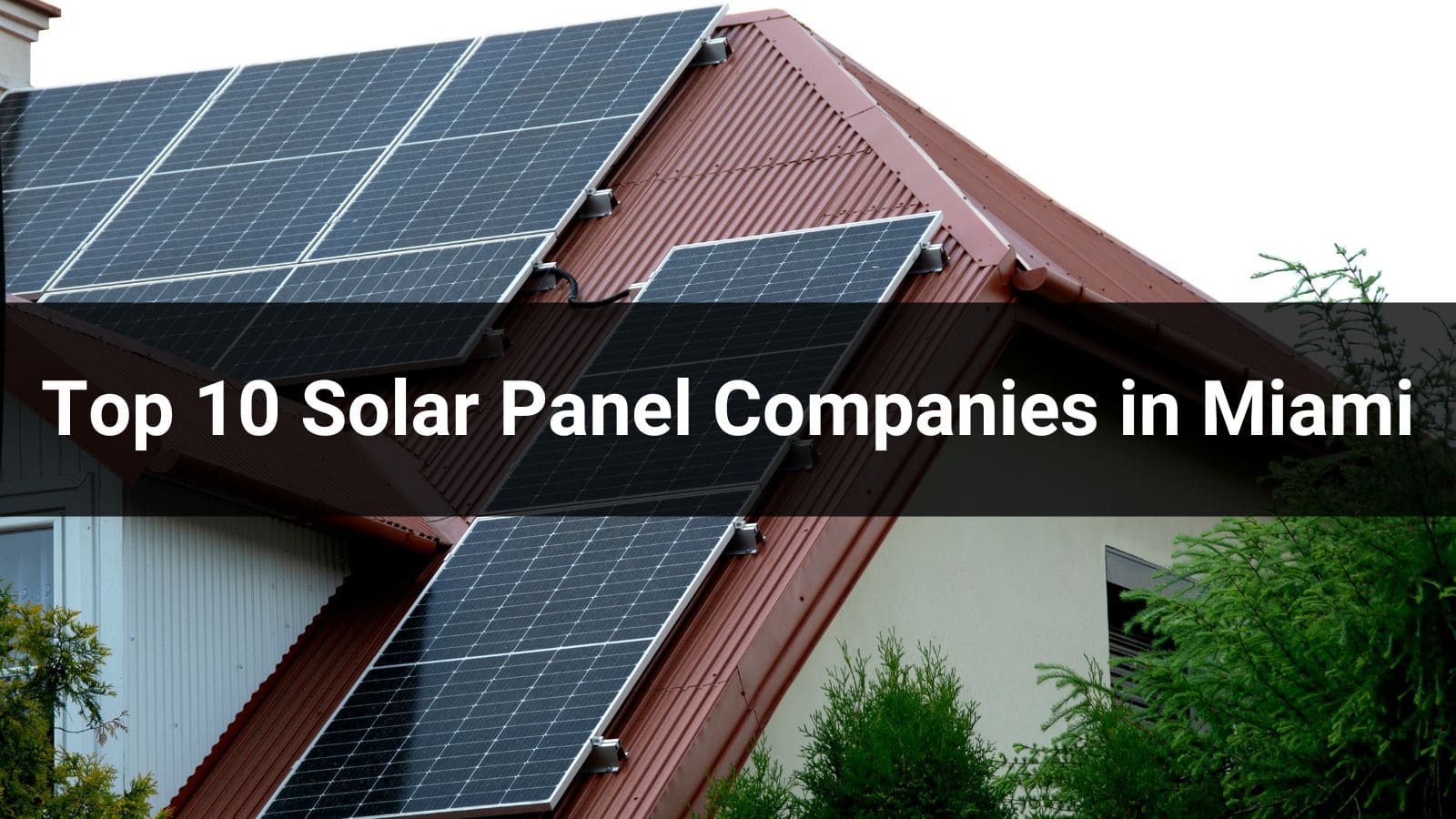 Top 10 Solar Panel Companies in Miami 2025 - Jinmeit